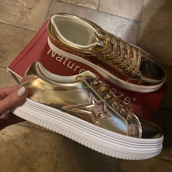 Nature Breeze | Shoes | Newnature Breeze Maddie Platformsneakers Sz 85 ...